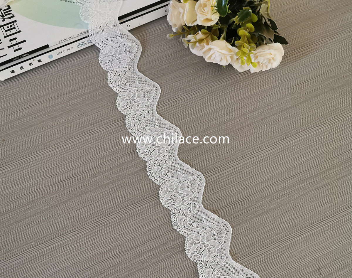 CS0163 narrow lace – China Lace factory – top lace trim and lace fabric ...